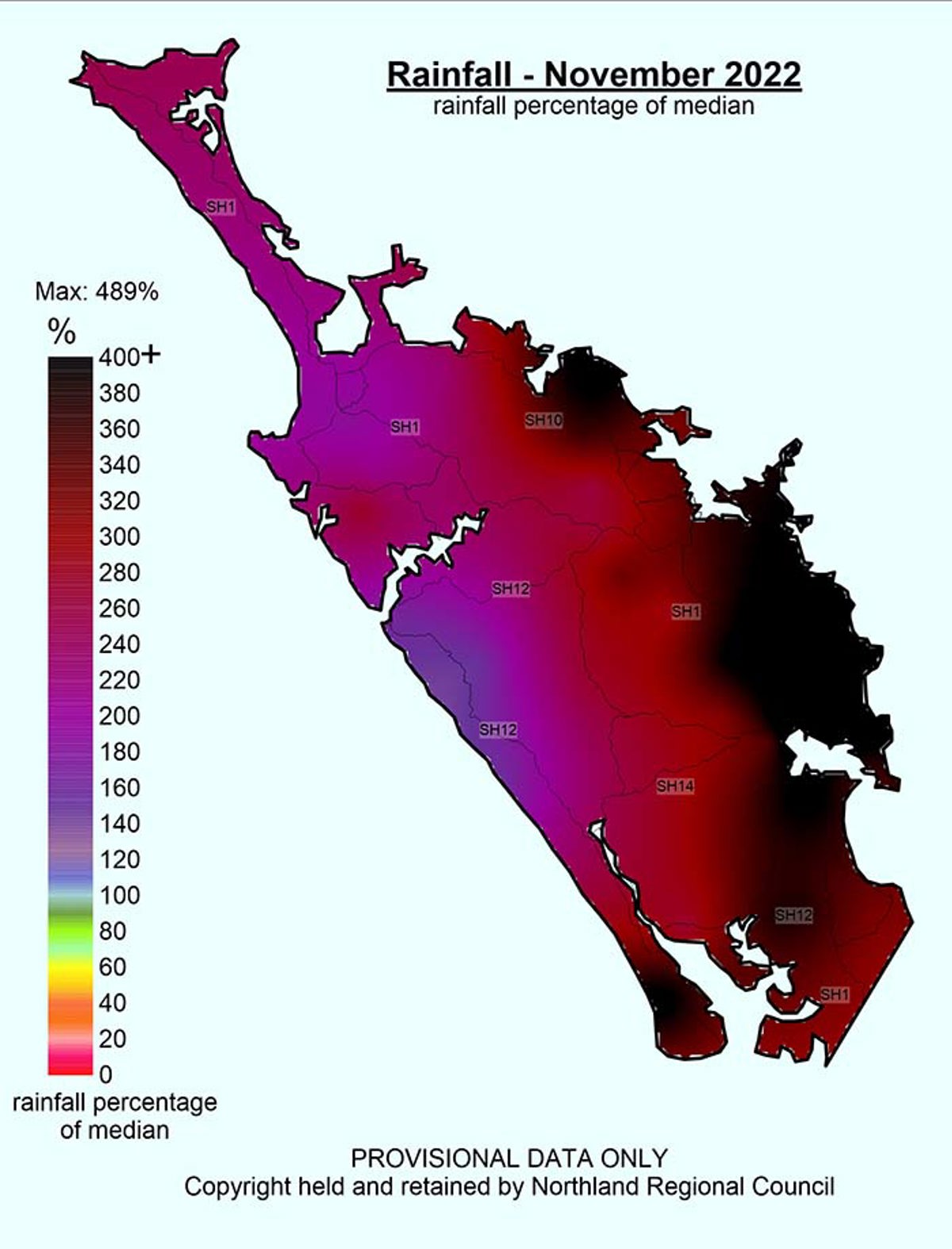 Rainfall maps - Northland Regional Council