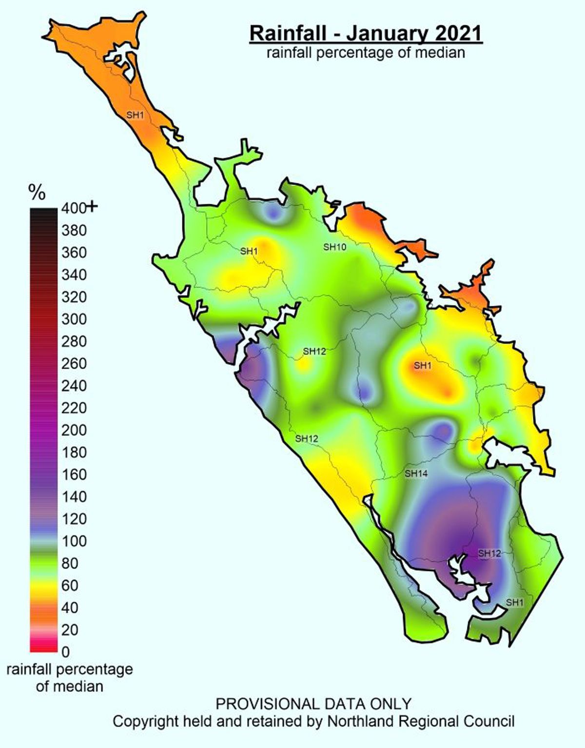 Rainfall maps - Northland Regional Council