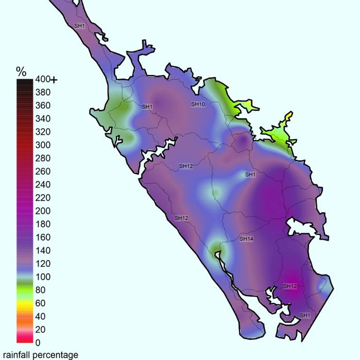 Rainfall maps - Northland Regional Council