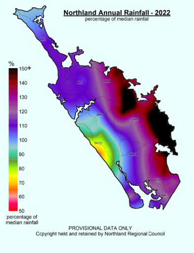 Rainfall maps - Northland Regional Council