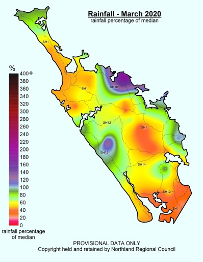 Rainfall maps - Northland Regional Council