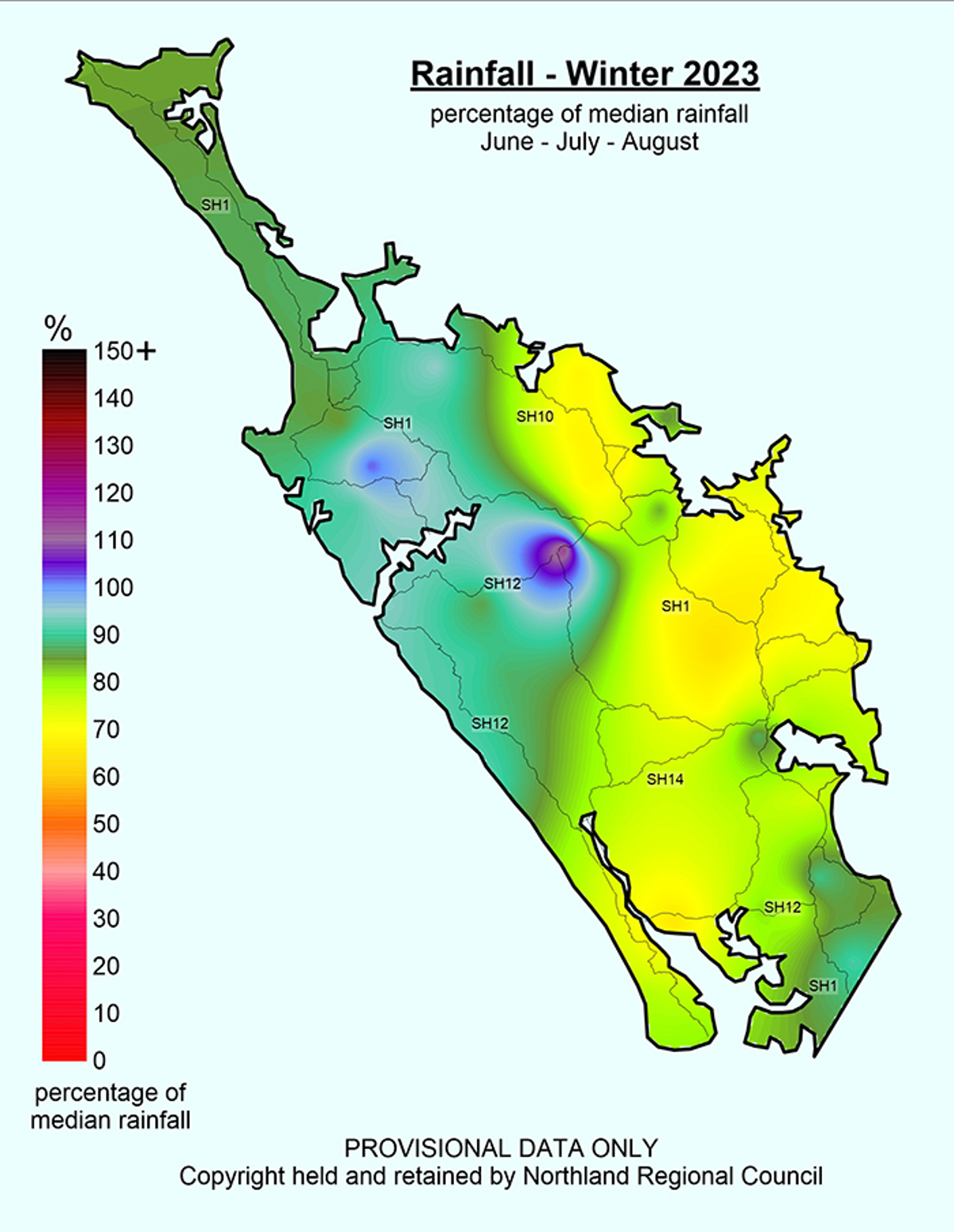 Rainfall maps - Northland Regional Council