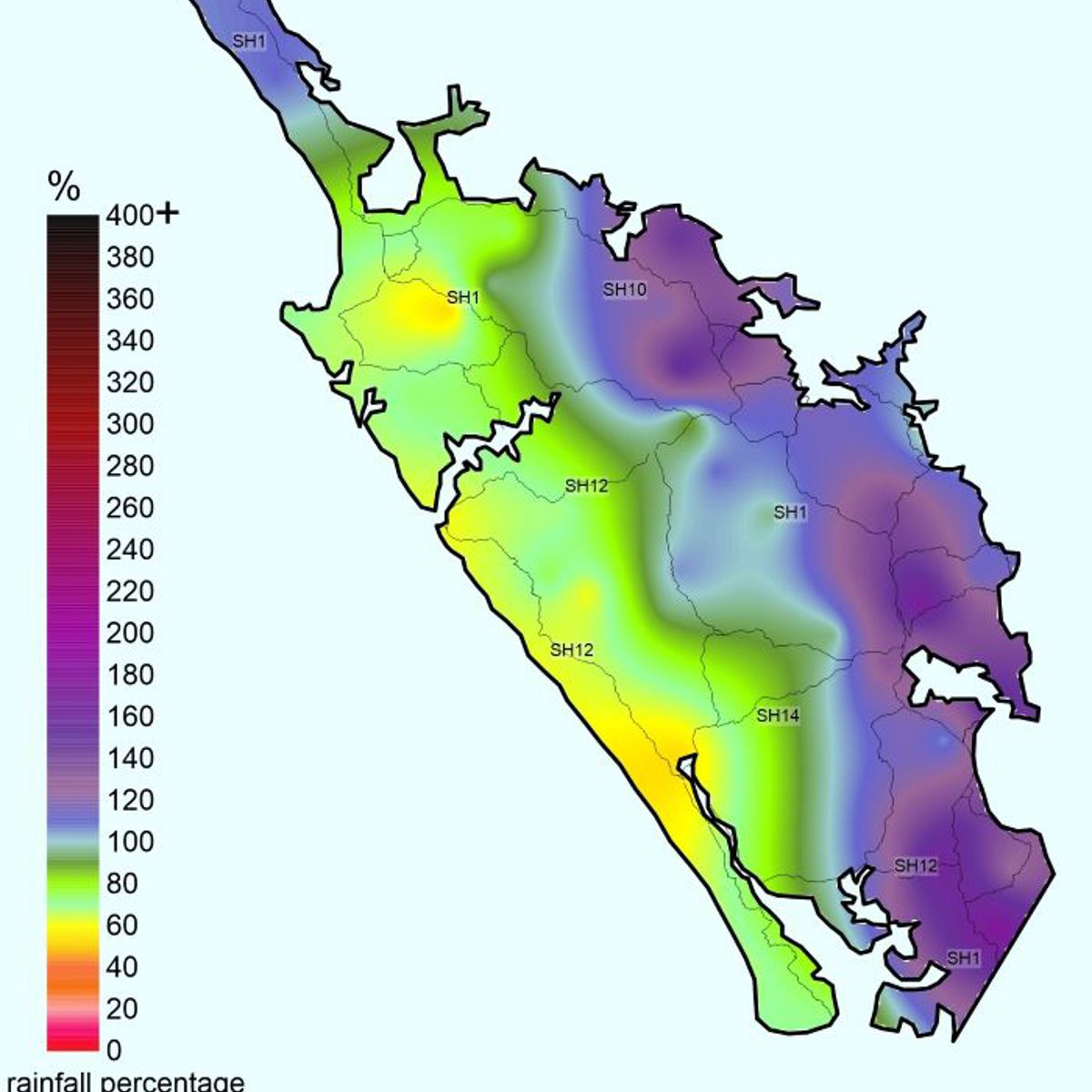 Rainfall maps - Northland Regional Council